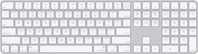 Apple Magic Keyboard with Touch ID and Numeric Keypad for Mac models ...