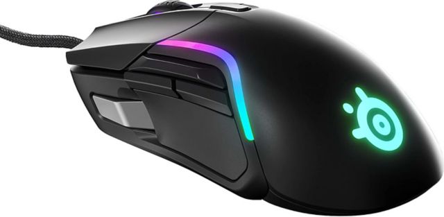 SteelSeries Rival 5 Wired Optical Gaming Mouse with RGB Lighting ...